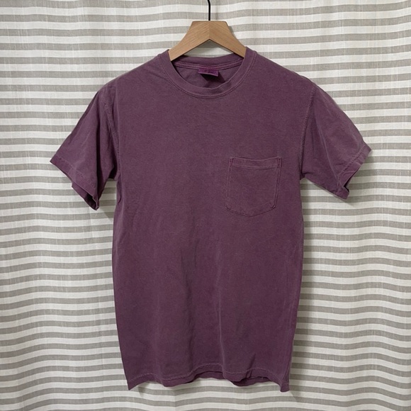 Comfort Colors | Shirts | Vintage Comfort Colors Pocket Tee | Poshmark
